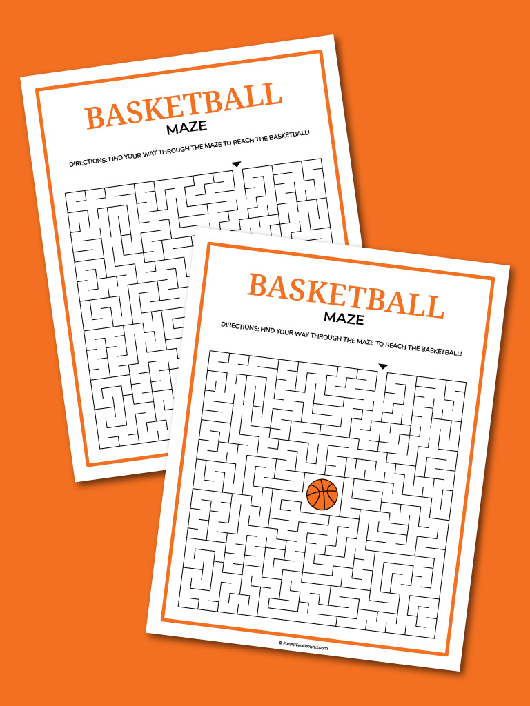 Basketball maze - Fun All Year Round