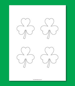 Shamrock template - Fun All Year Round