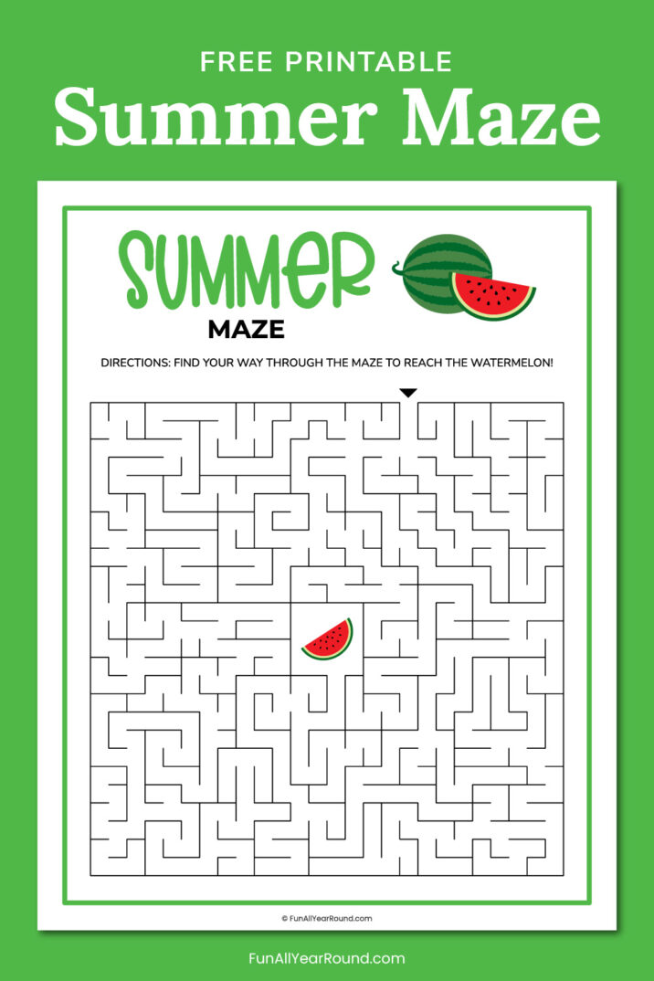 Summer maze - Fun All Year Round