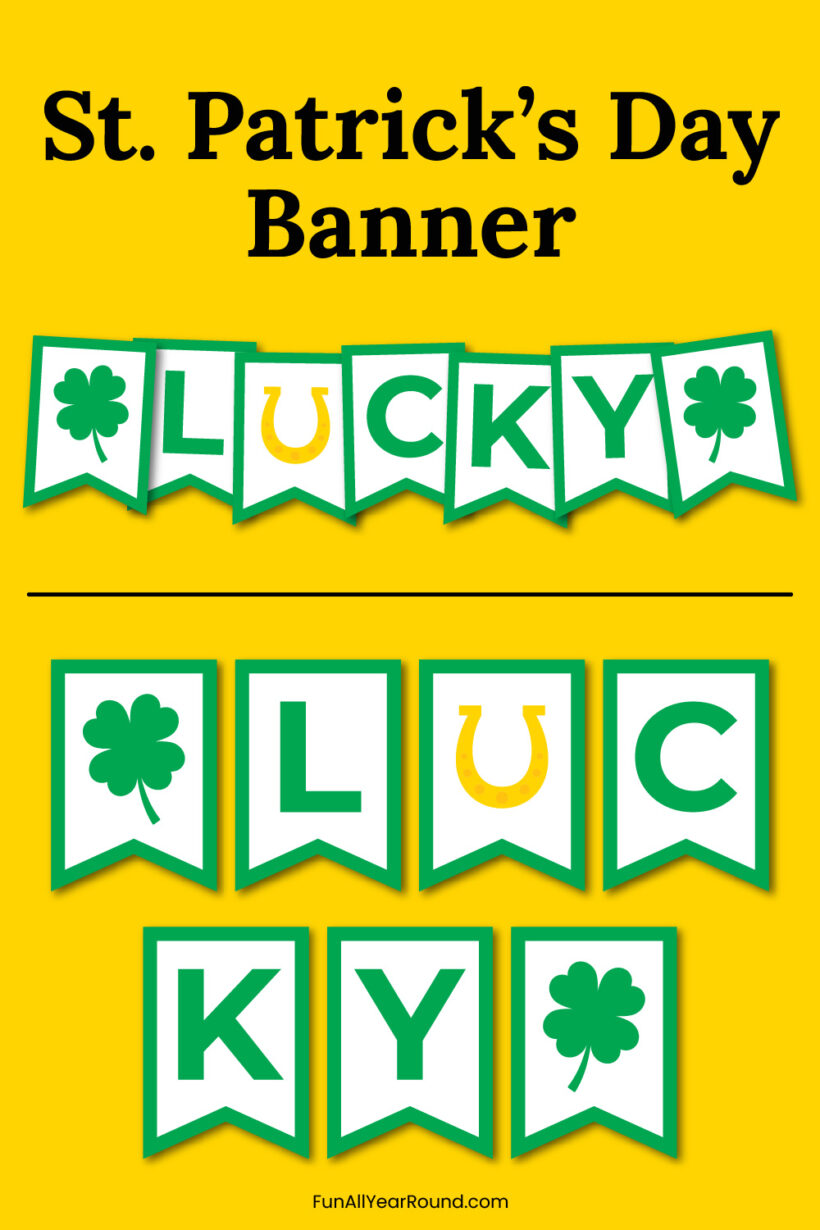 Lucky banner - Fun All Year Round