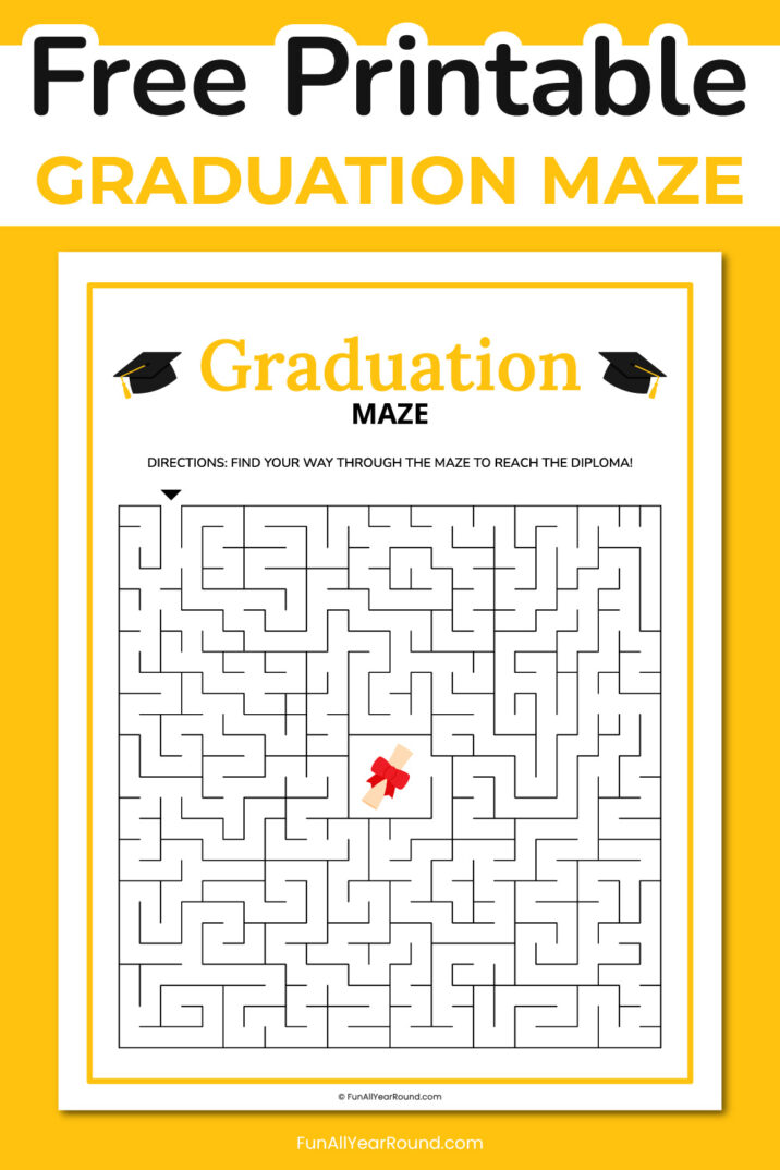 Graduation maze - Fun All Year Round