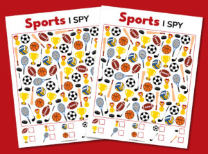 Sports I spy - Fun All Year Round