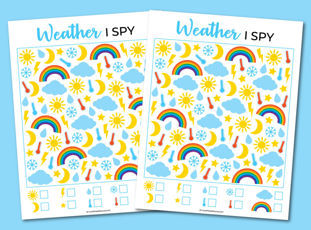 Weather I spy - Fun All Year Round