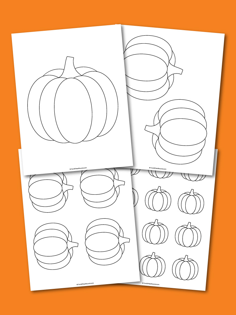 Pumpkin template - Fun All Year Round