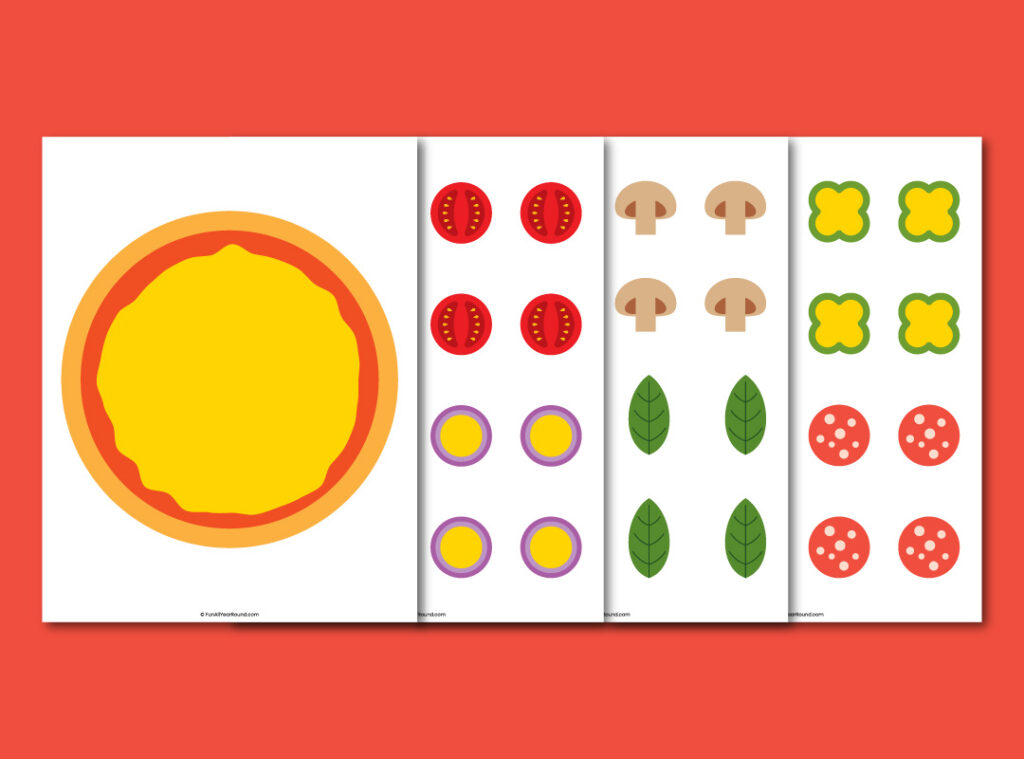 Build a pizza craft - Fun All Year Round