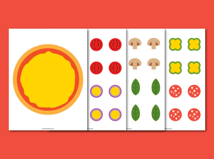 Build a pizza craft - Fun All Year Round