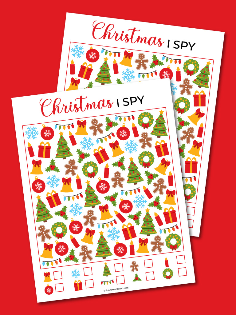 Christmas I spy - Fun All Year Round