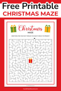 Christmas maze - Fun All Year Round