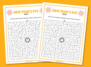 New Year's Eve maze - Fun All Year Round