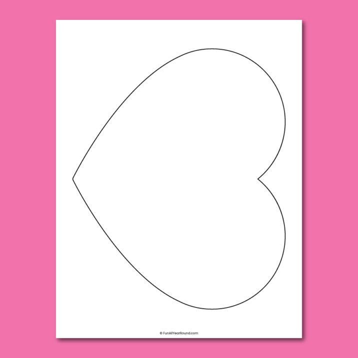 Heart templates - Fun All Year Round
