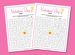 Valentine's Day maze - Fun All Year Round
