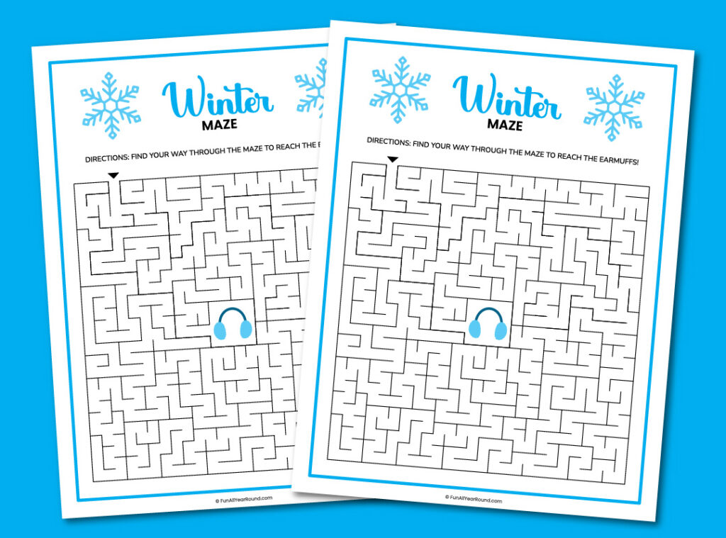 Winter maze - Fun All Year Round