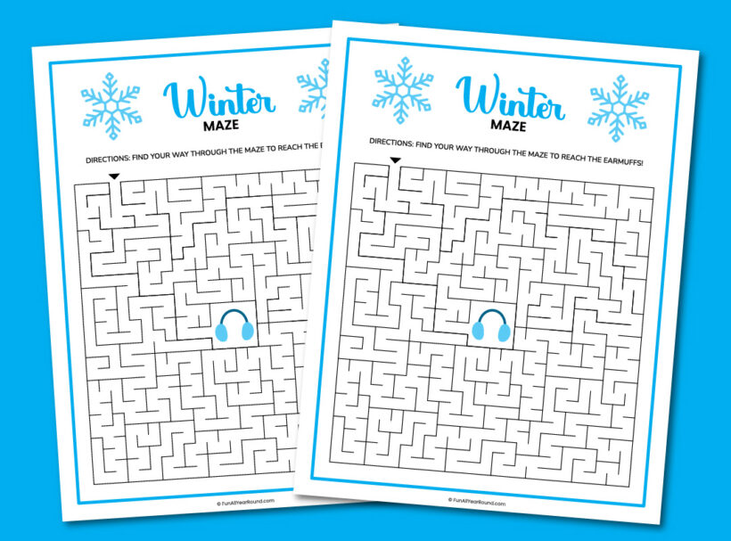 Winter maze - Fun All Year Round