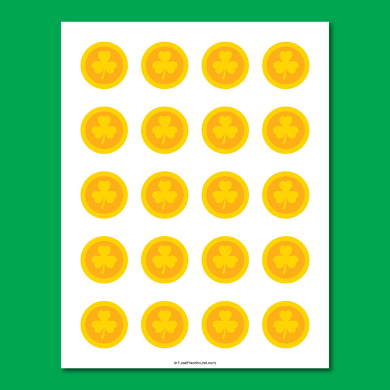 Leprechaun Gold Coins - Fun All Year Round