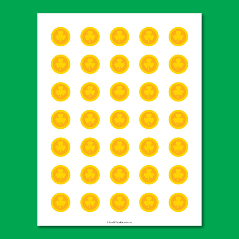Leprechaun Gold Coins - Fun All Year Round