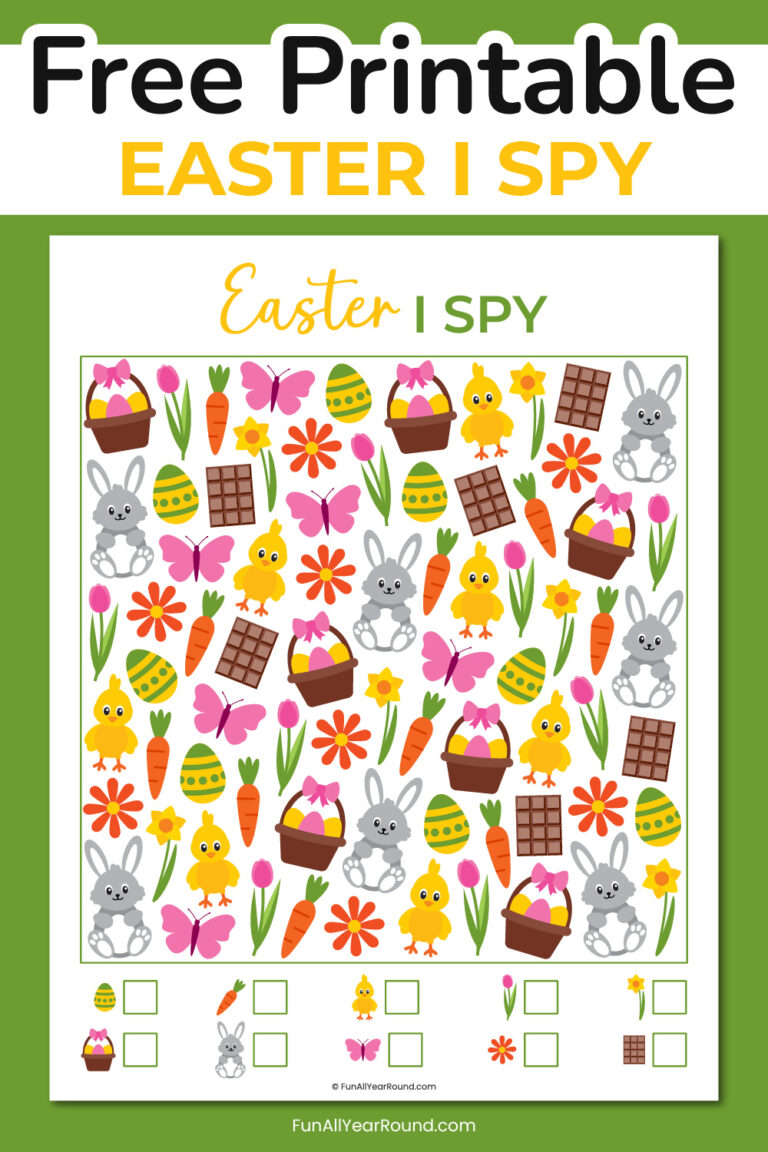 Easter I spy - Fun All Year Round