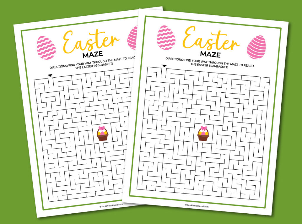 Easter maze - Fun All Year Round