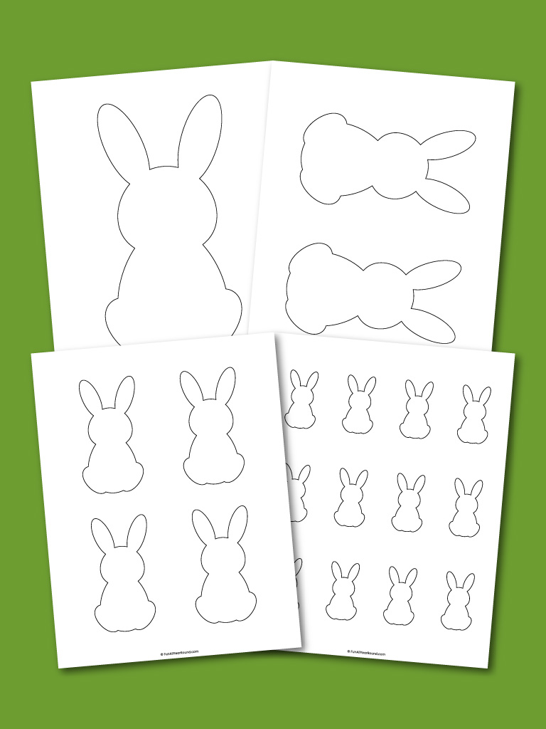 Bunny templates - Fun All Year Round