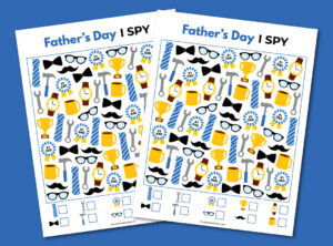Father's Day I spy - Fun All Year Round